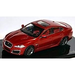 Jaguar XFR CAR Model Italian Racing RED Saloon 1:43 Size IXO Dealer Special