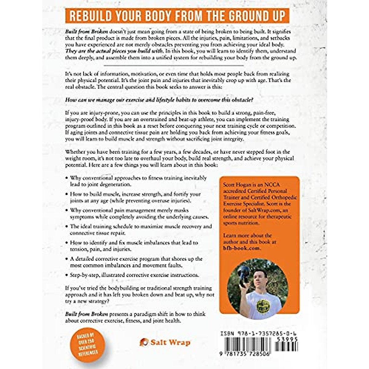 Built from Broken: A Science-Based Guide to Healing Painful Joints, Preventing Injuries, and Rebuilding Your Body