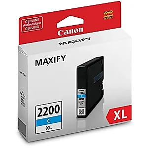 CanonInk MAXIFY PGI-2200 XL Cyan Pigment Ink Tank