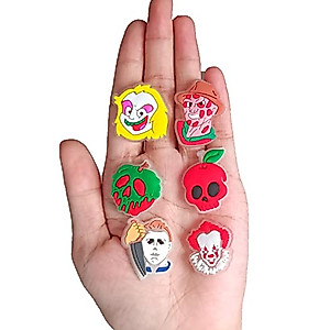 18Pcs Halloween Straw Toppers Glowing Cartoon Charms Cute Ghosts Skull Straw Tips for Halloween Party PVC Straw Decoration(SUITABLE FOR3-6MM/0.11-0.23IN STRAW)…