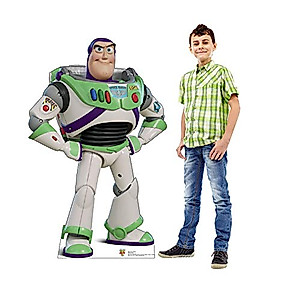 Advanced Graphics Buzz Lightyear Life Size Cardboard Cutout Standup - Disney Pixar Toy Story 4 (2019 Film)