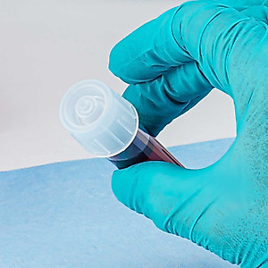 Globe Scientific 110178 Polypropylene Culture Tube with Attached Dual Position Cap, Sterile, 14mL Capacity, 17mm Dia, 100mm Height (Case of 500)