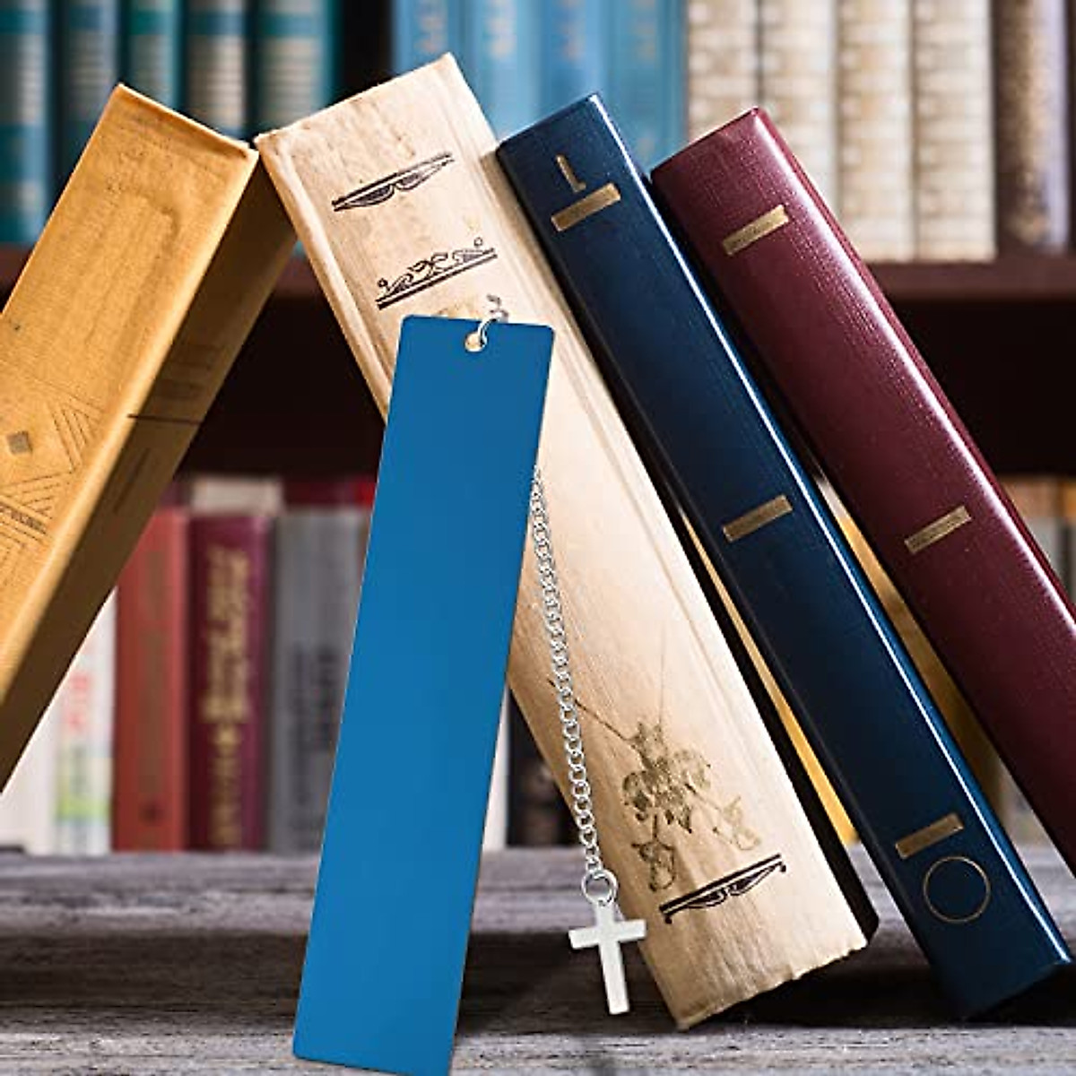 Personalized Bookmarks- Metal Custom Bookmarks Engraved Photo Text- Stainless Steel Customized Bookmark for Men Women Kids,Teachers,Students,Book Lovers Gifts for Valentine's Day,Birthday