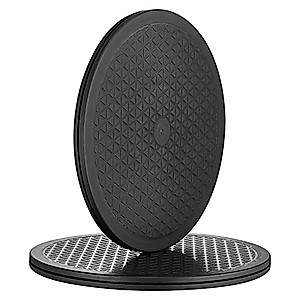 Heavy Duty Rotating Swivel Stand with Steel Ball Bearings - Lazy Susan Spray Paint Turntable for Flat Panel Monitors, Potted Plants,TV's, Sculpture , Speakers (10 inch-2pack)