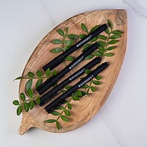 DIVERSEBEE Fine Tip Pens, 4 Pack Quick Dry Markers, Bible Journaling Pens, School Art Supplies, Transparent Sticky Notes Writing Pens, Black Fineliners, Fine Tip Markers for Planners and Notebooks