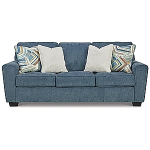 Signature Design by Ashley Cashton Casual Sofa for Living Room, Blue