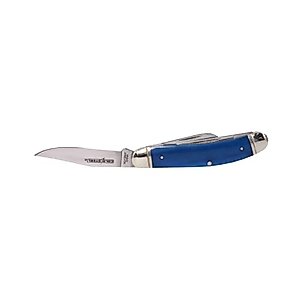 Cold Steel Knives Jigged Brown Bone Stockman FL-GSTKM-J Stainless Pocket Knife