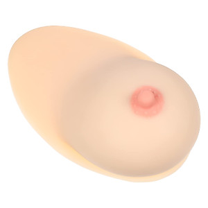 iplusmile Human Female Silicone Breast Silicone Women Breast Model Lactagogue Breastfeeding Educational Tool for Lactation Teaching Nursing Trainning (22x13x10cm)
