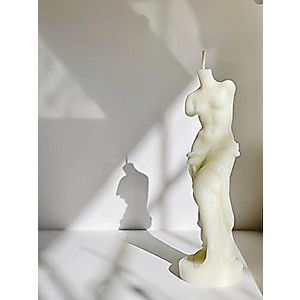 Statue Soy Wax Scented Candle for Home Decoration Wedding Christmas Birthday Valentine's Day (Venus Candle)