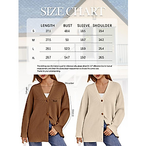 EFAN Womens White Cardigan Sweaters 2025 Trendy Oversized Sweater Long Cardigans V Neck Lightweight Knit Clothes Outfits