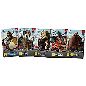 Paladins of The West Kingdom Strategy Board Game, 1-4 Players, Ages 12 and Up, 90-120 Min Play Time, Most Victory Points Win, Build Outposts, Fortifications, Commission Monks, & Confront Outsiders