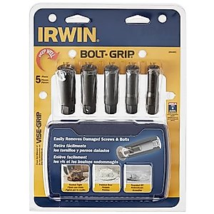 IRWIN Bolt Extractor Set for Deep Well Bolts, 5-Piece (3094001)