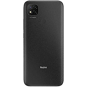 Xiaomi Redmi 9C Smartphone, 3 GB + 64 GB, 6.53 "HD + Dot Drop Display 5000mAh (typ), con Sblocco Faccial AI, 13 MP, Tripla Fotocamera, Grigio (Midnight Grey)