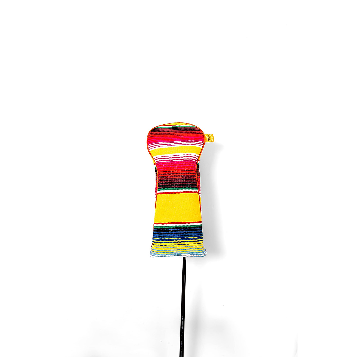 Puebla Serape Driver Cover - Yellow