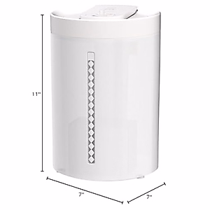 KOIOS Patented Cool Mist Humidifiers (2023 Upgraded), 4L Top Fill Ultrasonic Air Humidifier, Essential Oil Diffuser for Bedroom Large Room Home, 31H Runtime, Whisper Quiet Perfect for Babies, Plants