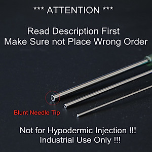 BSTEAN 30 Pack - 1ml, 3ml, 5ml,10ml, 20ml Syringes with 14ga, 16ga,18ga, 20ga, 22ga and 25ga Blunt Tip Needles and Caps for Refilling and Measuring Liquids, Oil or Glue Applicator