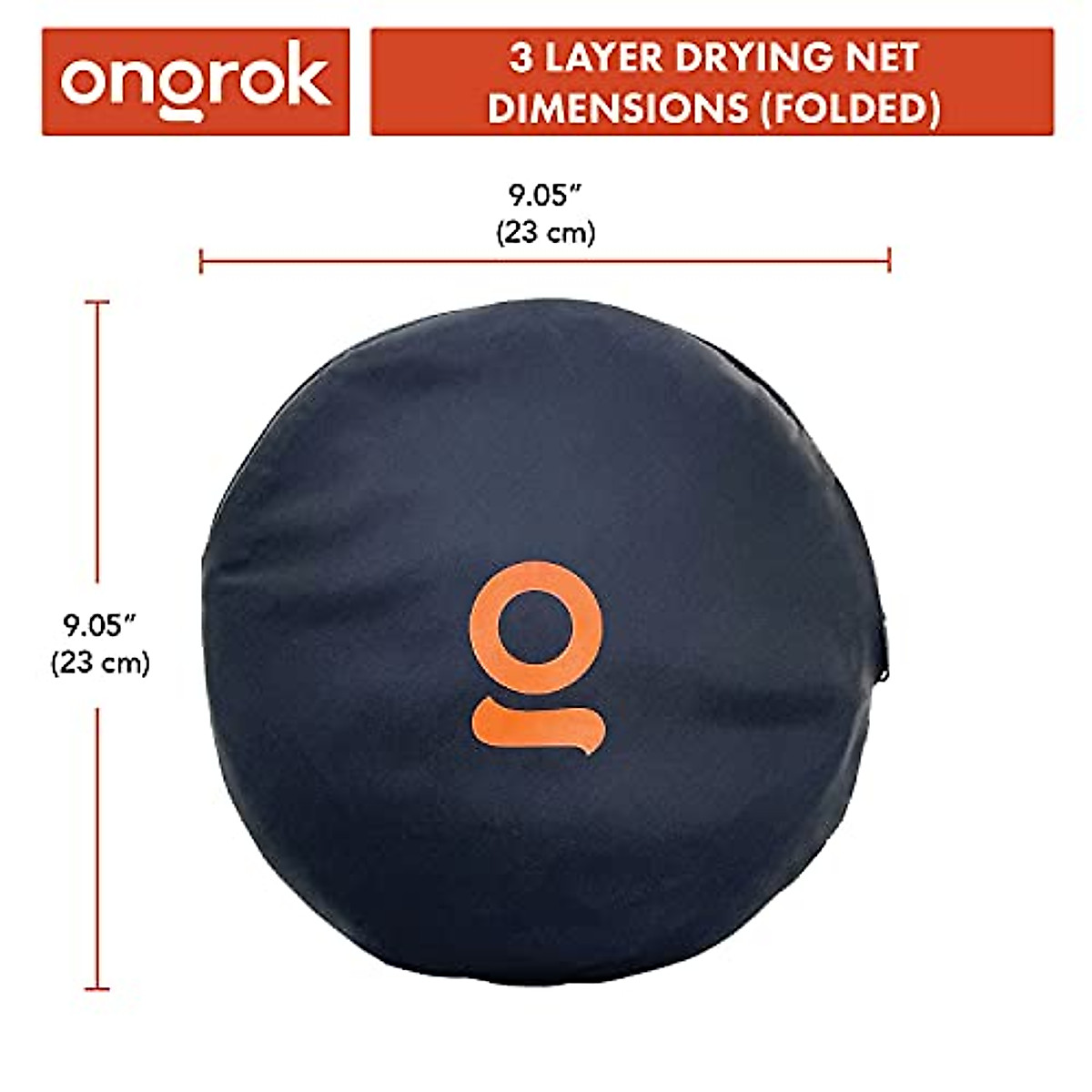 ONGROK Mesh Drying Rack, 3 Tier, Hanging Herb Drying Net, Plant Dryer Tent