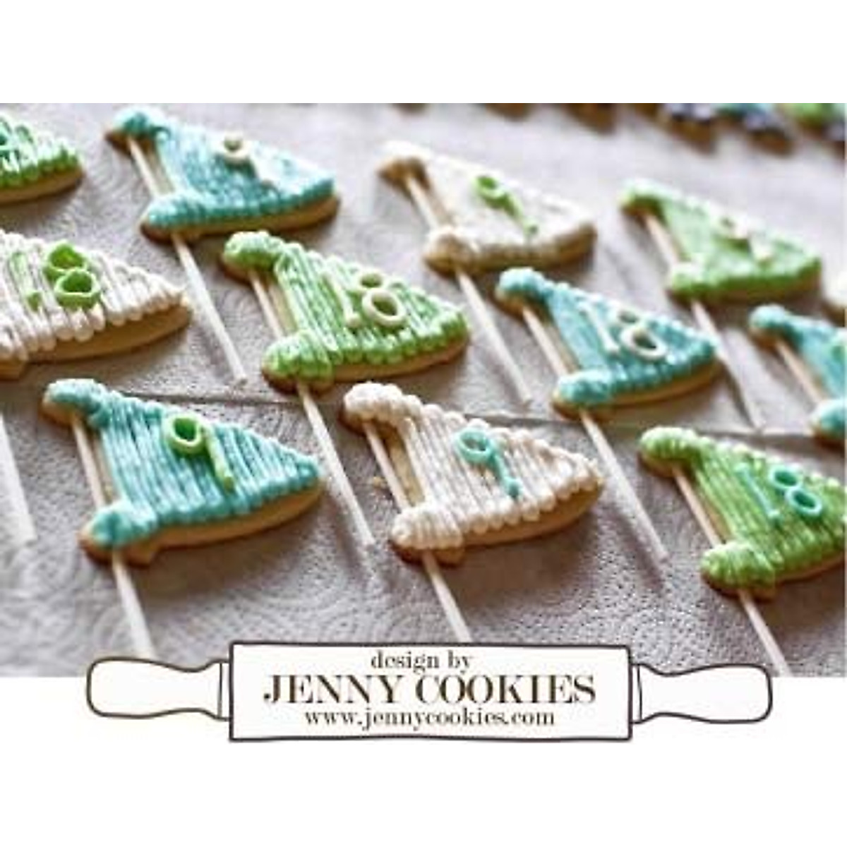 Pennant Banner 6.5 Inch Cookie Cutter from The Cookie Cutter Shop – Tin Plated Steel Cookie Cutter