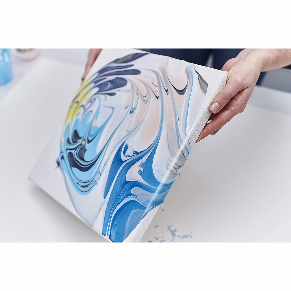 Liquitex Professional Pouring Medium Trial Set, Includes 3 x 4-oz Pouring Medium, Gloss, Matte, and Iridescent