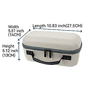 Hounyoln Hard Case for Samsung The Freestyle Projector,The Freestyle Smart Portable Projector 360° All-Round Protection Storage Box Travel Bag