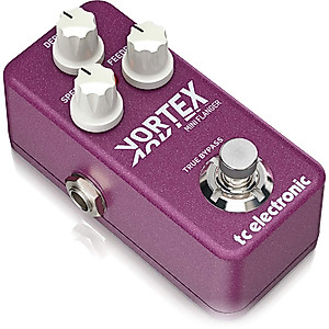 TC Electronic VORTEX MINI FLANGER Ultra-Compact Flanger Pedal with Built-In TonePrint Technology