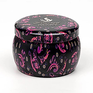 Scented Candle Set, Stress Relieving, Meditation, Candles for Home, 4 Pack Aromatherapy Handmade Soy Wax Luxury Fragrance Oil Scented Candle