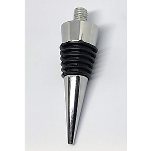 Chrome Cone Bottle Stopper Kit for Wood Turning 20 Pack