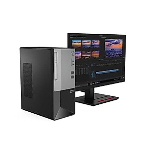 Lenovo V50T Gen 2 Desktop Tower, Intel i9-11900, 64GB RAM, 4TB NVMe SSD, DisplayPort, HDMI, VGA, DVD, Card Reader, AC Wi-Fi, BT,Windows 11 Pro, Black