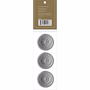 Southworth® Award/Certificate Seals, Silver, Pack of 15