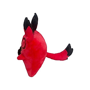 Oumelfs Demon Plush Toy Doll Radio Demon Plushies Anime Stuffed Figure Animal Pillow Gifts for Birthday X-mas (Cat)