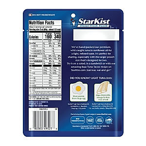 StarKist Chunk Light Tuna in Sunflower Oil, 6.4 Ounce (Pack of 6)
