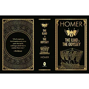 The Iliad & the Odyssey (Deluxe Hardbound Edition)