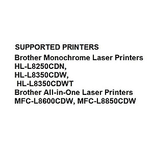 Speedy Toner Compatible Toner Cartridges Replacement for Brother TN331/TN336 Set Use for HL-8250CDN, 8350CDW, 8350CDWT, MFC-L8600CDW, L8850CDW Printers- (5 Pack)