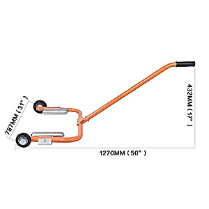 Eisen Aain EA116 Heavy Duty Adjustable Wheel Dolly, Tire Dolly for Shop,Garage