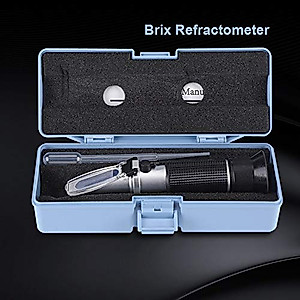 Brix Refractometer Professional Accurate Sugar Tester Meter Suitable for Beer Fruit Juice