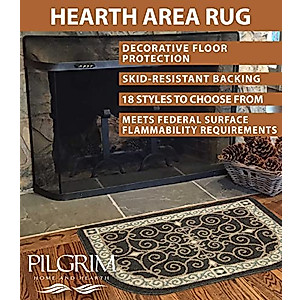 Pilgrim Home and Hearth 19623-1 Area Rugs, 36" x 23", Beautiful