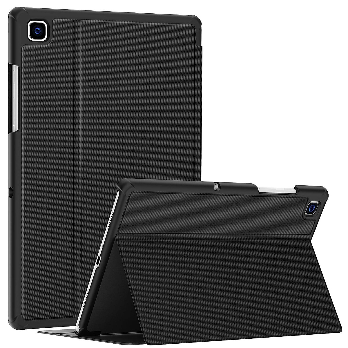 Soke Galaxy Tab A7 10.4 Case 2020, Premium Shock Proof Stand Folio Case,Multi- Viewing Angles, Hard PC Back Cover for Samsung Galaxy Tab A7 10.4 inch Tablet [SM-T500/T505/T507],Black