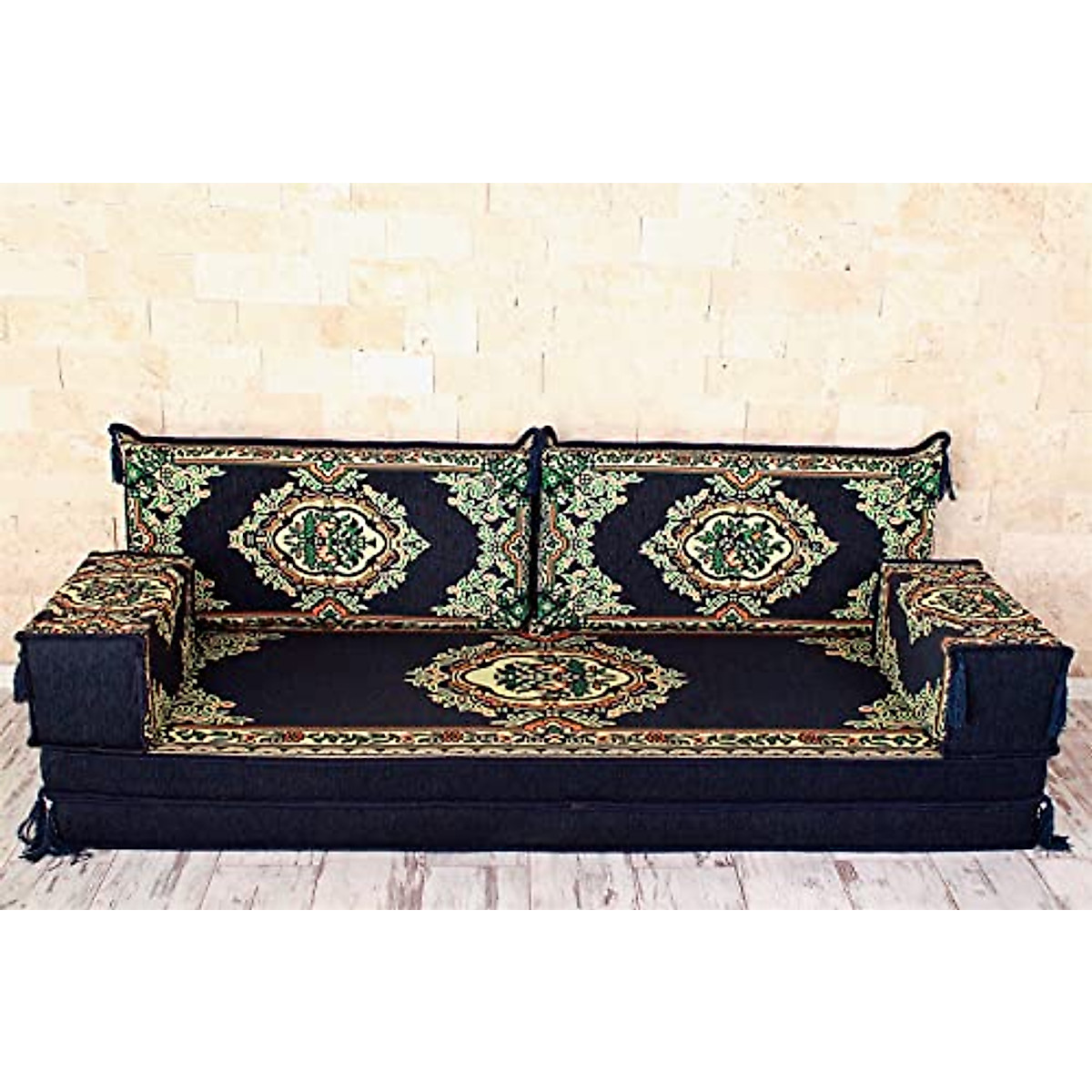Bench Cushions, Floor Seating, Floor Cushions, Arabic Seating, Arabic Cushions, Arabic Majlis Sofa (With Premium FOAM)