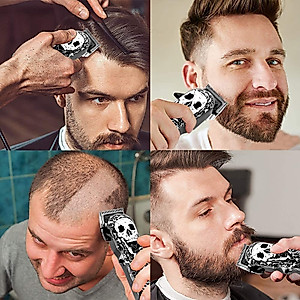 SURKER Hair Clippers for Men Professional Cordless Hair Trimmer Beard Trimmer Haircut Grooming Kit Barber Hair Cut Rechargeable