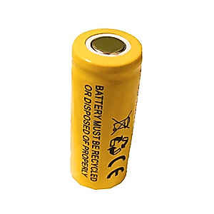 1.2v 1200MAH Battery Exit Sign Emergency Light Ni-Cd NiCd Lithonia ELB-1210N ELB-1201N ELB 1210 ELB 1201 ELB1210 ELB1201 ELB1210n ELB1201n ASC0086 KR-1500AUL KR1100AE KR-1200AUL Nickel Cadmium