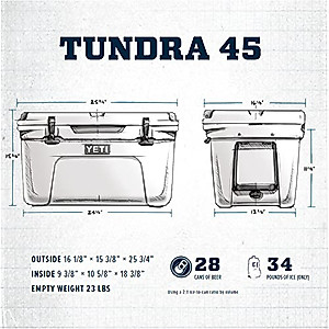 YETI Tundra 45 Cooler, Nordic Purple