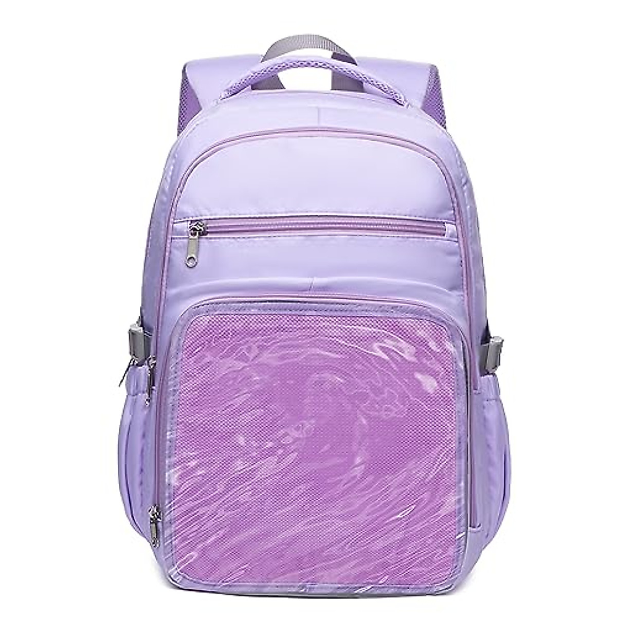 BLUEFAIRY Ita Bag Backpack Cute School Bag with insert Pin Display Backpack for School Anime Cosplay Gift (PURPLE)