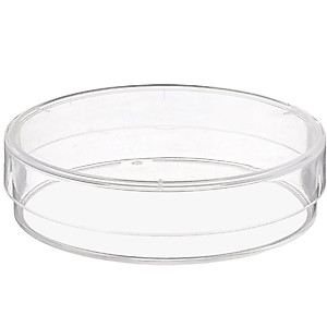 Plastic Petri Dishes, 60x15mm, Polystyrene, 1 Compartment, 3 Vents, Sterile, Karter Scientific 206D5 (Pack of 20)