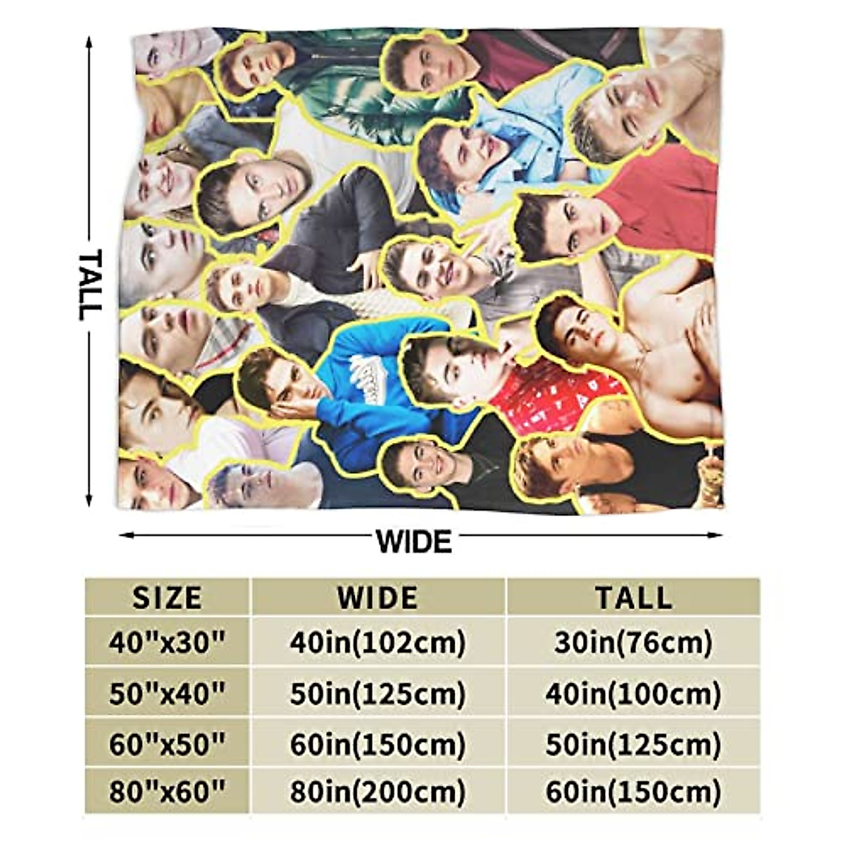 Blanket Fiennes Tiffin Soft and Comfortable Warm Fleece Blanket for Sofa, Office Bed car Camp Couch Cozy Plush Throw Blankets Beach Blankets