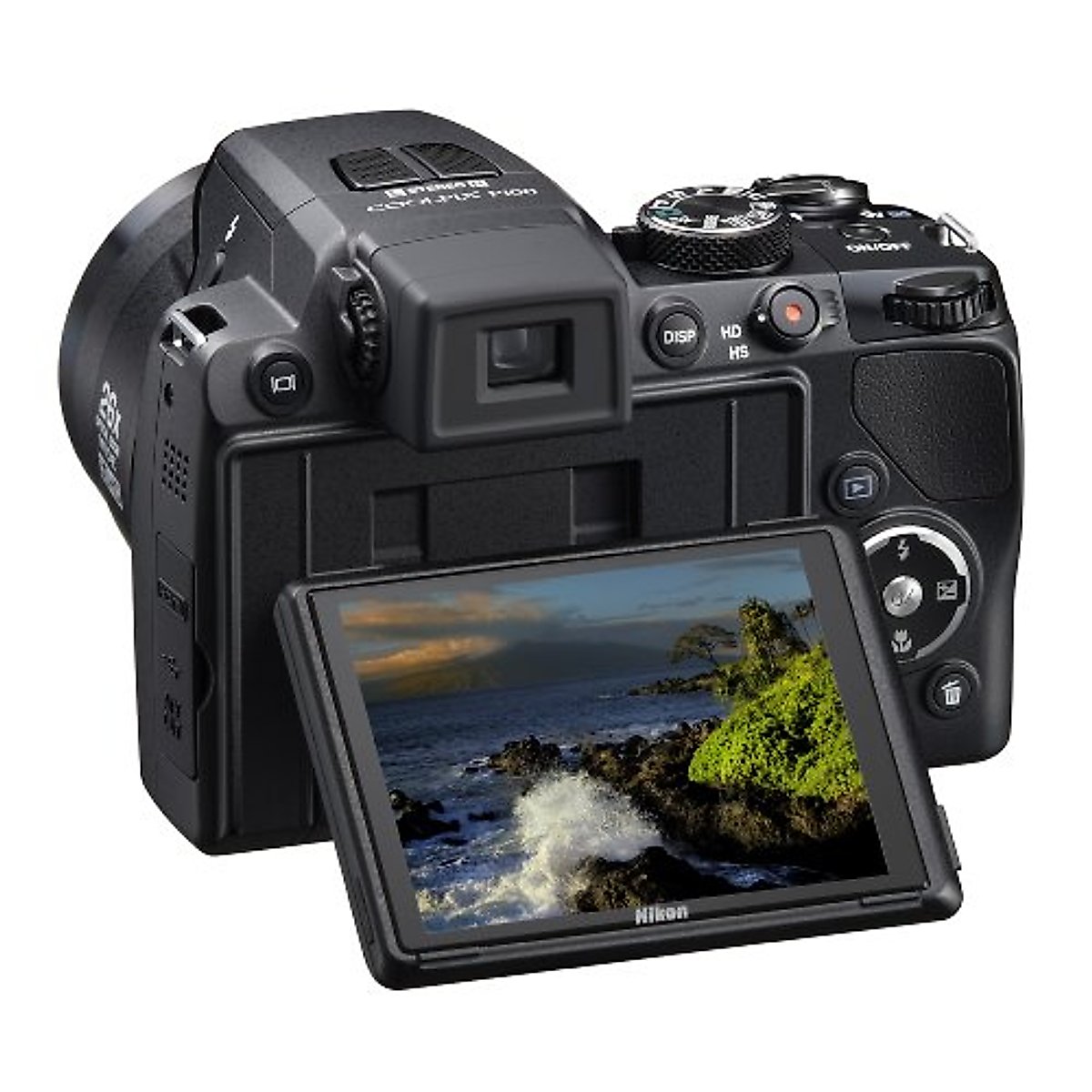 Nikon Coolpix P100 10 MP Digital Camera with 26x Optical Vibration Reduction (VR) Zoom and 3-Inch LCD (Black) (OLD MODEL)