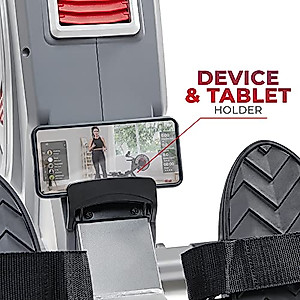 Sunny Health & Fitness Dynamic Air Rowing Machine with Exclusive SunnyFit App Enhanced Bluetooth Connectivity – SF-RW520007
