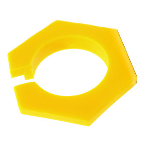 EISCO Graduated Cylinder, 1000mL - ASTM, Class A Tolerance ±3.00mL - Protective Collar, Hexagonal Base - White Graduations - Borosilicate 3.3 Glass