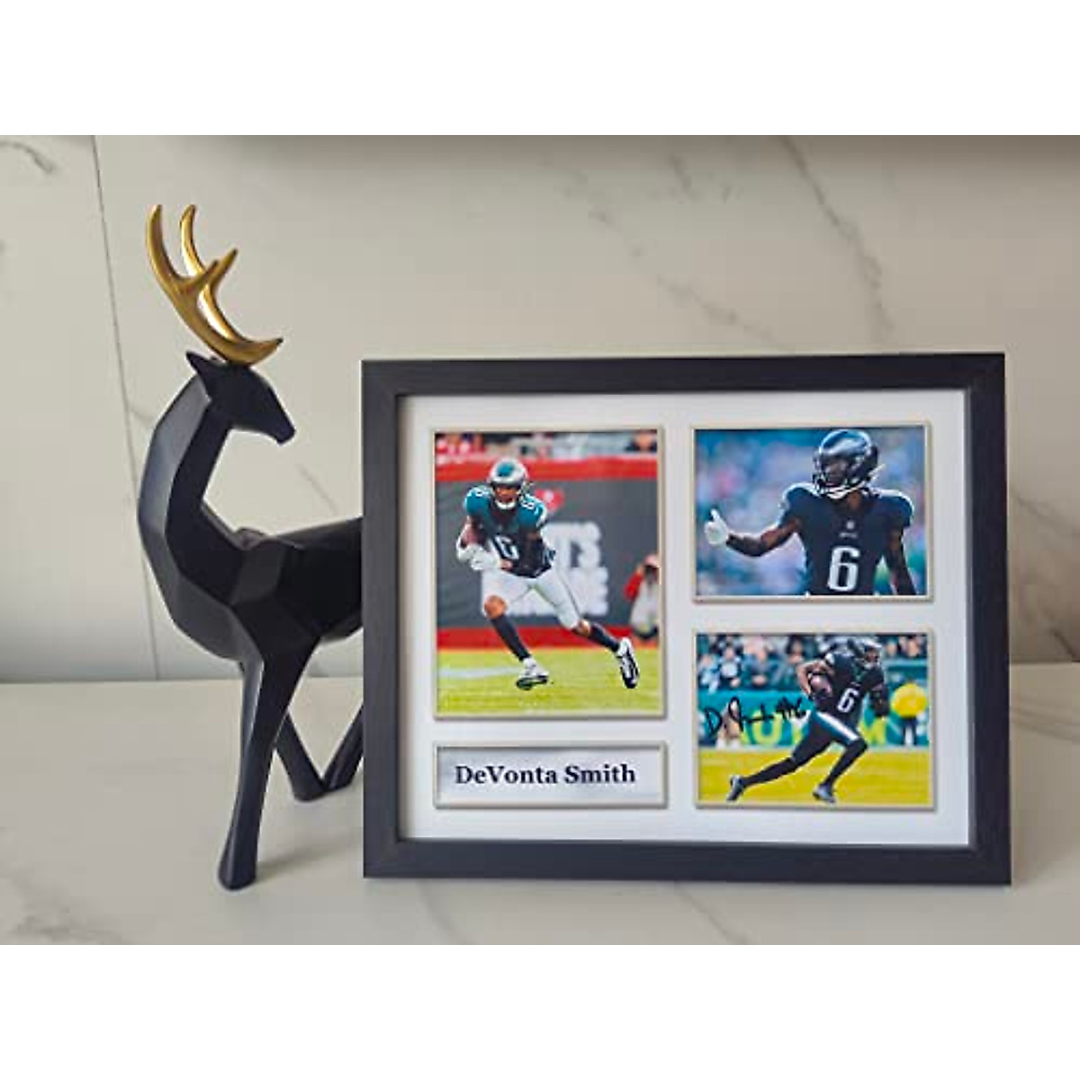 DeVonta Smith Reprint Signed Photo Picture Poster Framed Display Decorations Fan Gifts Memorabilia Wall Art