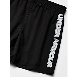 Under Armour Boys' Little Kick Off Short, Black SP20, 4