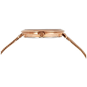 Ted Baker Women's Quartz Stainless Steel Strap, 12 Casual Watch (Model: BKPAMF1049I), Rose Gold/Black/Multi